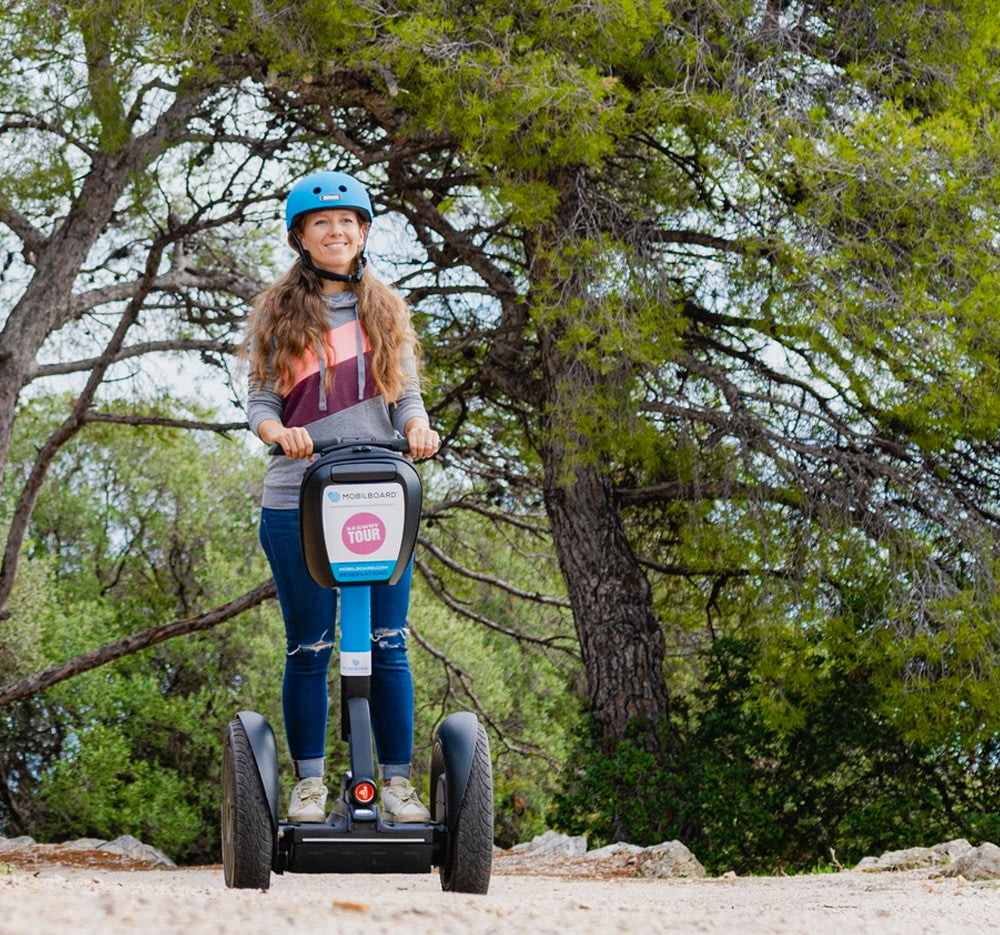 Segway ride M. CHAPOUTIER